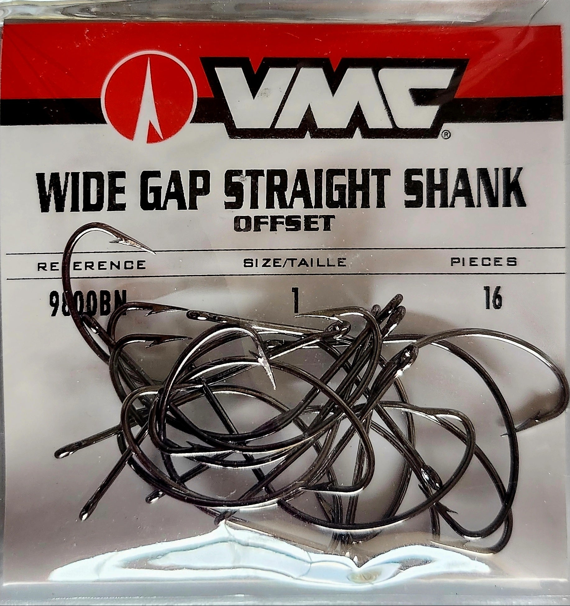 VMC Wide Gap Straight Shank – Bass Addict Tackle