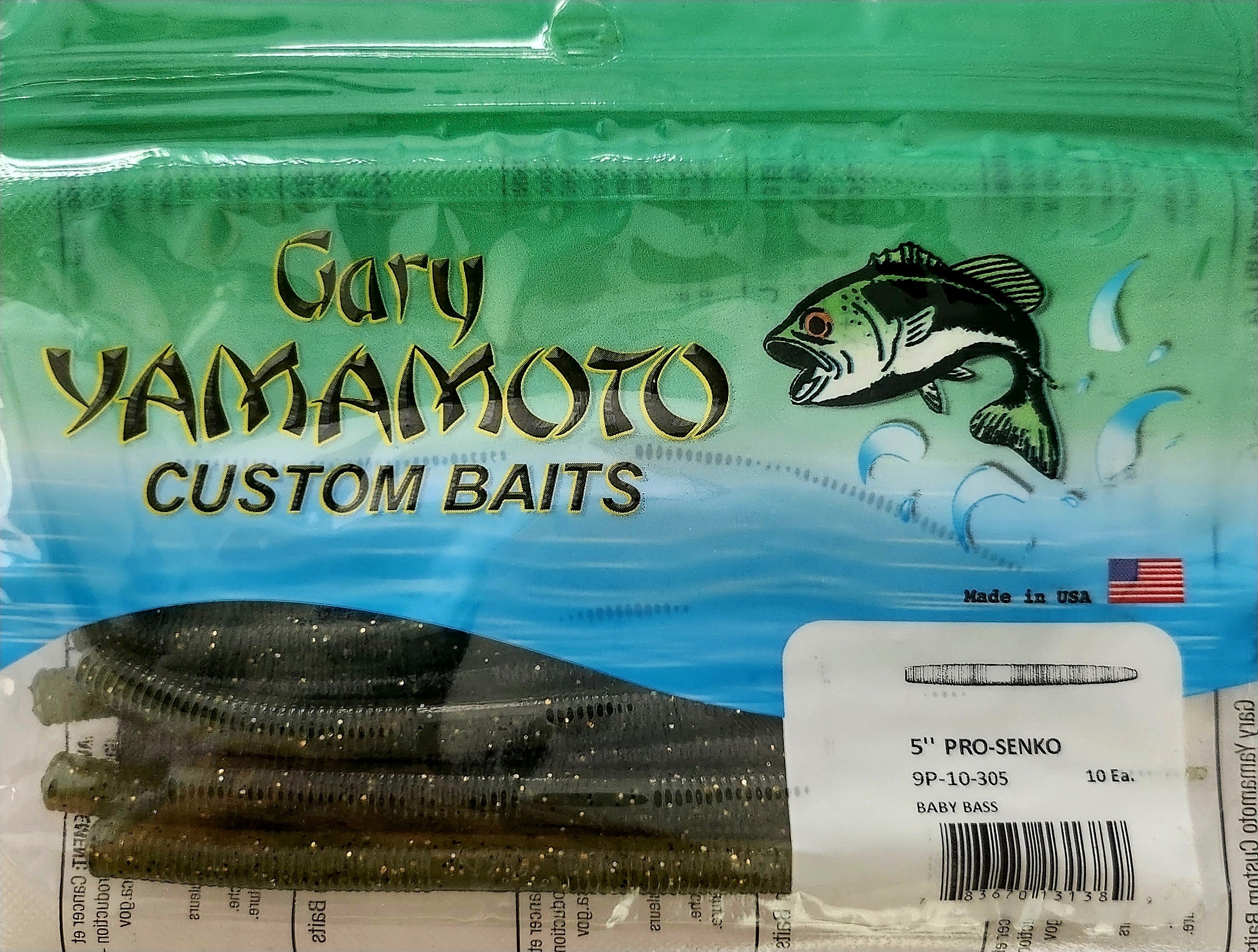 Gary Yamamoto 5" pro senko – Bass Addict Tackle