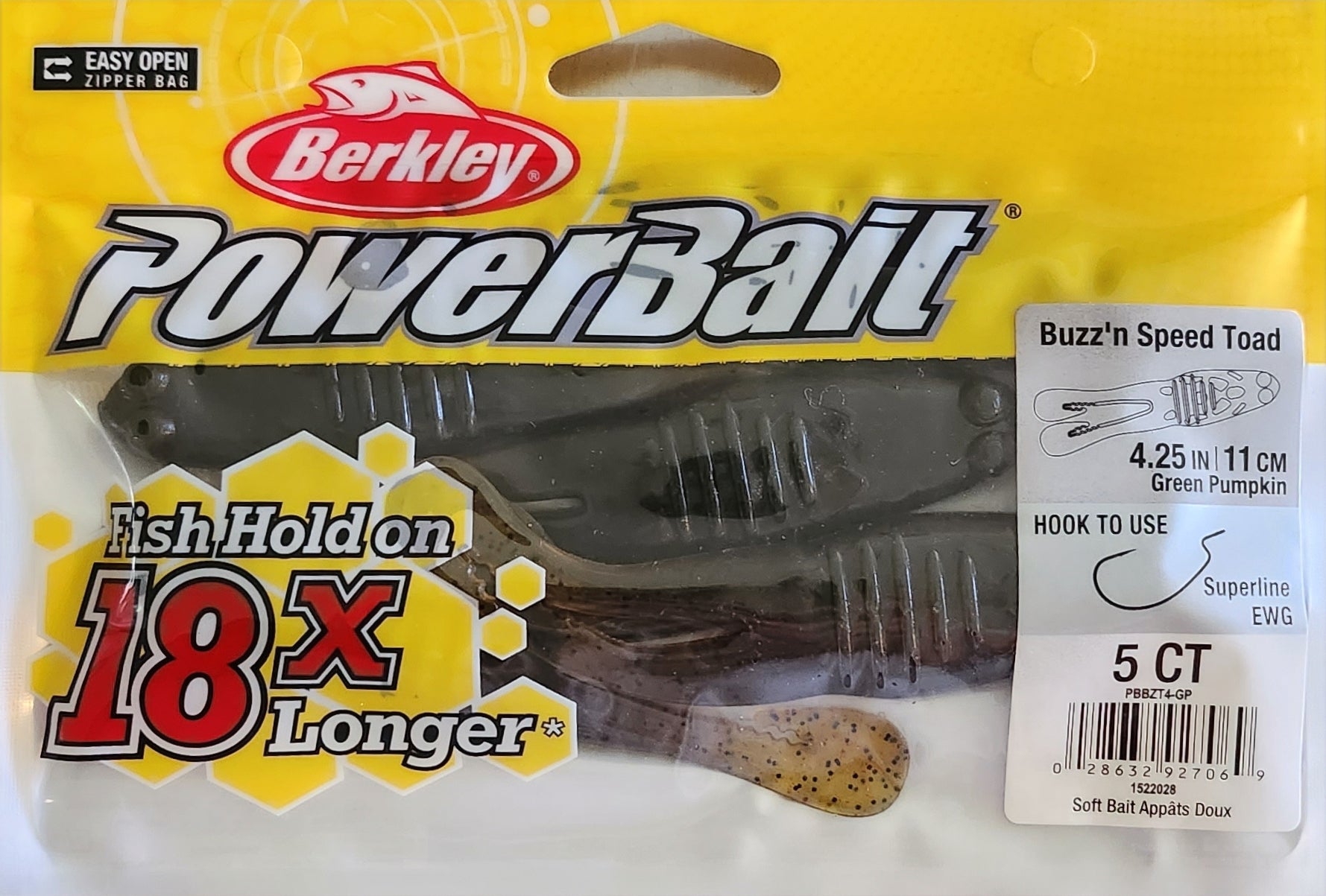 Berkley Buzzn Speed Toad – Bass Addict Tackle