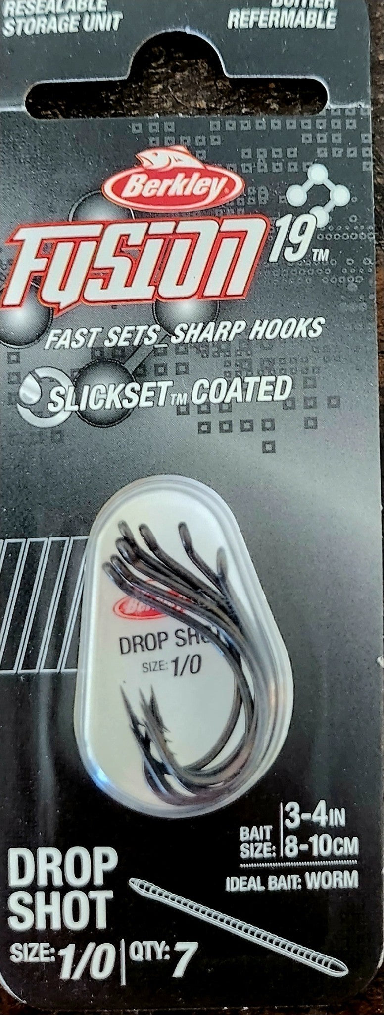 Berkley Fusion 19 Drop shot hook – Bass Addict Tackle